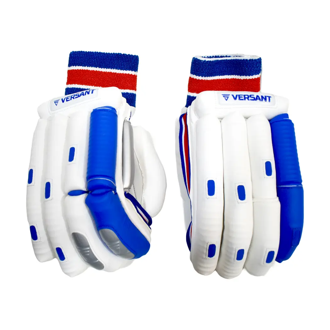 Versant Goat Cricket Batting Glove - Mens, Red,Blue, Left-handed
